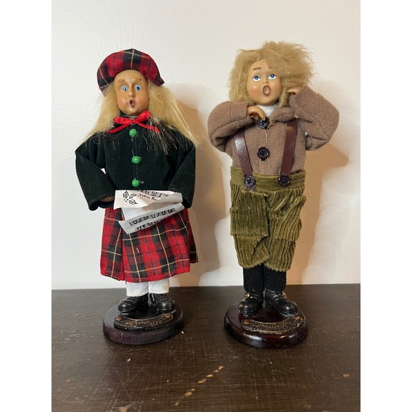 Holiday | Vintage Christmas Caroler Figurines Aley The Alto Aimery The ...